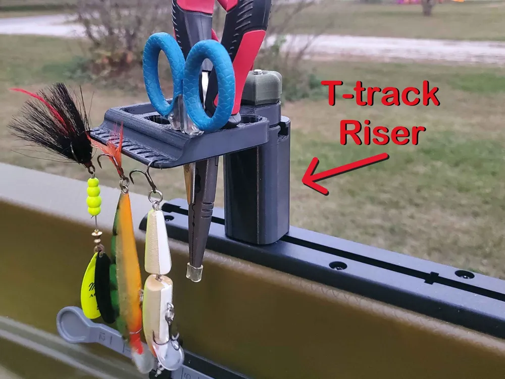 T-track risers for Kayak accessories by Shawn MakerWorld: Download Free ...