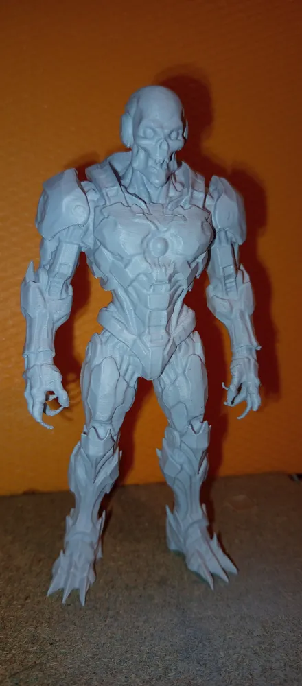 Cyber Demon Figure Robot - Free 3D Print Model - MakerWorld