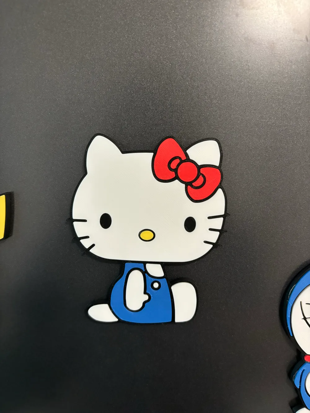 Hello Kitty Refrigerator Magnet by 红领巾 MakerWorld: Download Free 3D Models