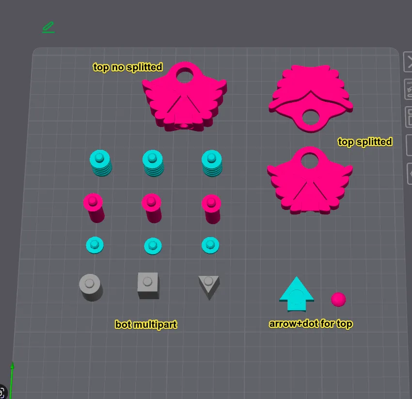 Squid Game 3 Key - Free 3D Print Model - MakerWorld