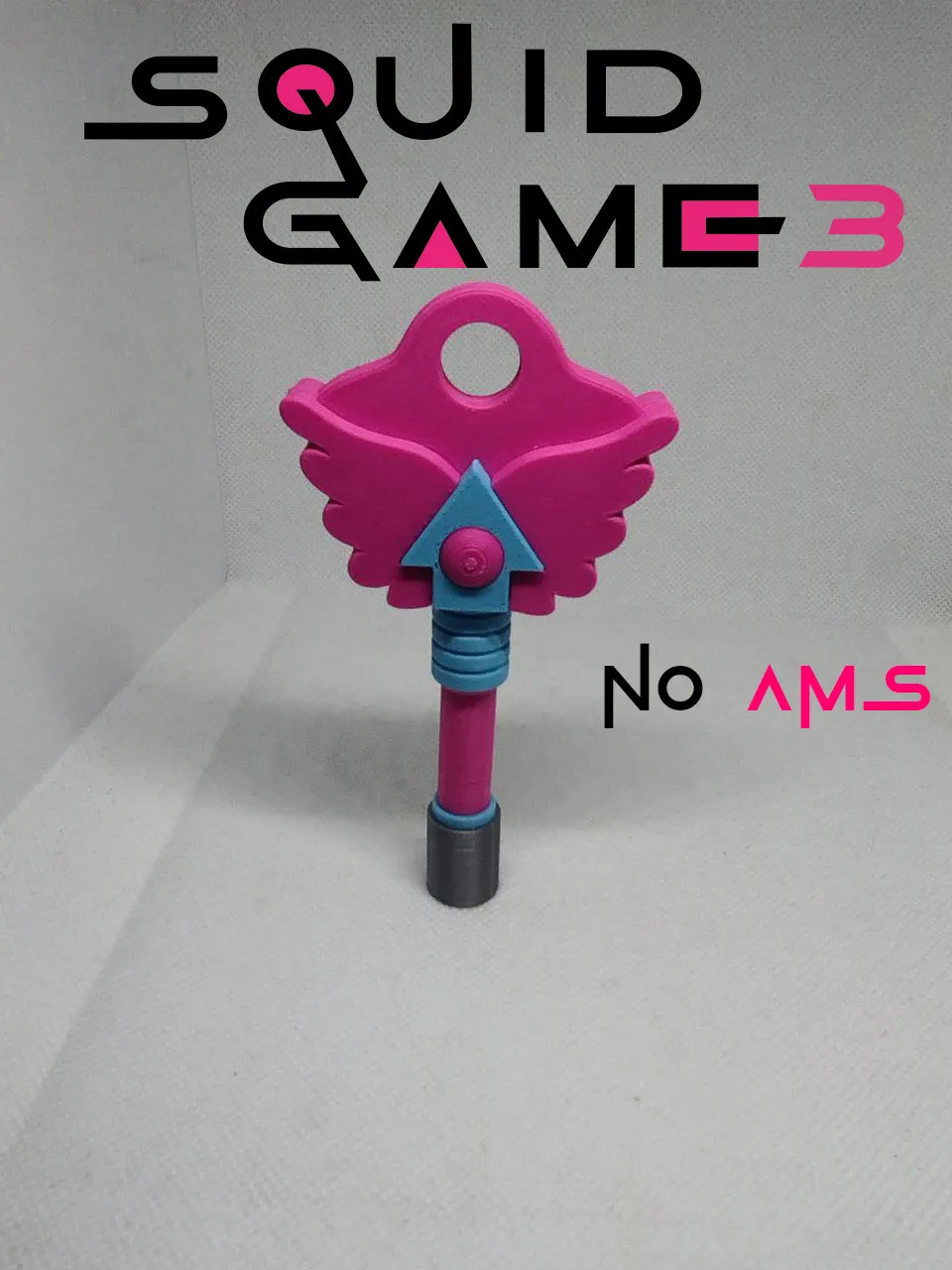 Squid Game 3 Key - Free 3D Print Model - MakerWorld