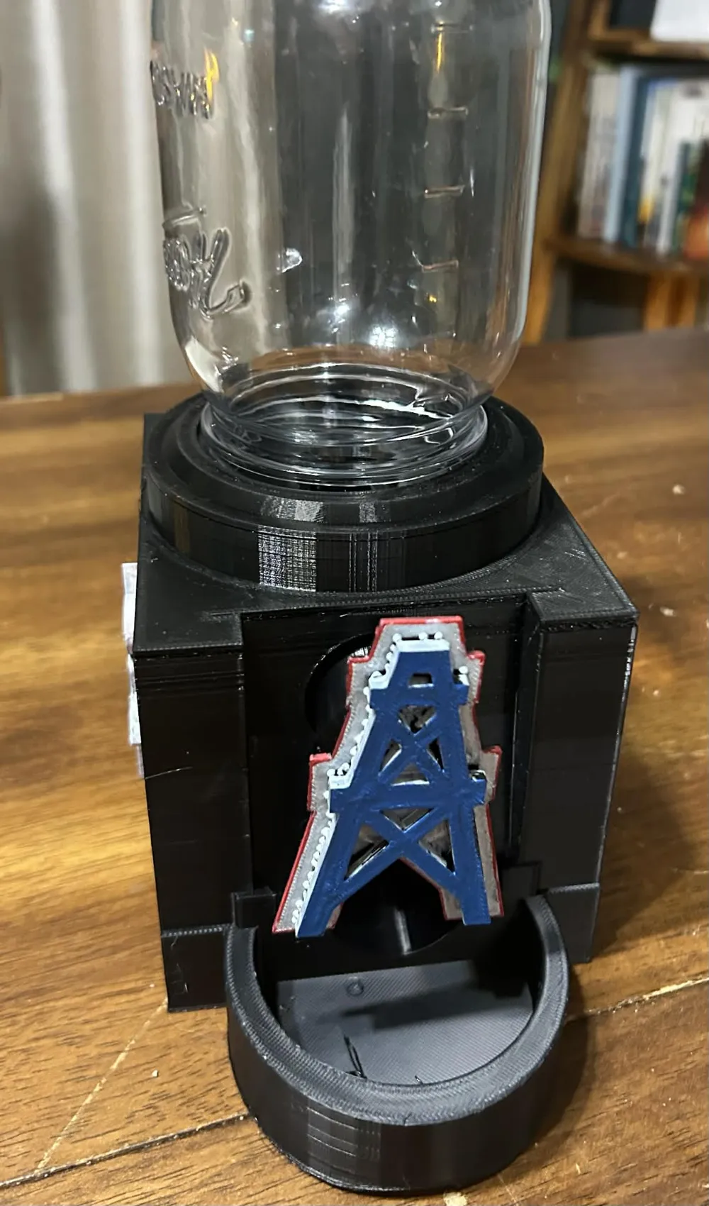 houston teams candy machine - Free 3D Print Model - MakerWorld