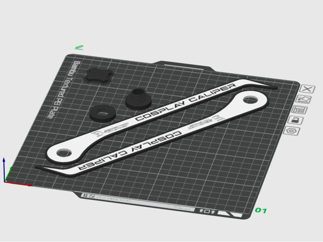 CALIPER FOR COSPLAY - Free 3D Print Model - MakerWorld