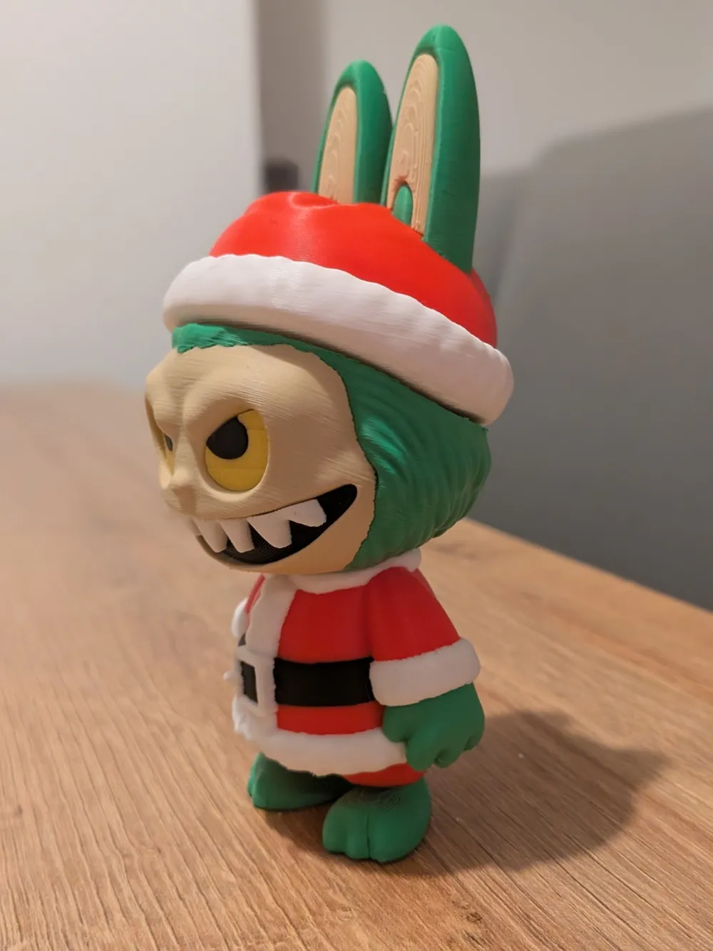 Cute Small Monster Grinch La bubu - Free 3D Print Model - MakerWorld