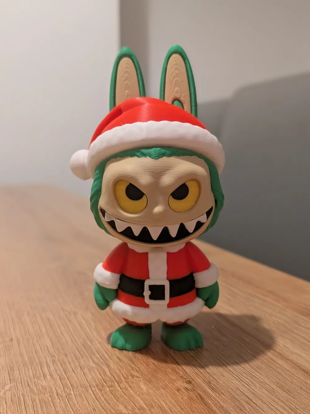 Cute Small Monster Grinch La bubu - Free 3D Print Model - MakerWorld