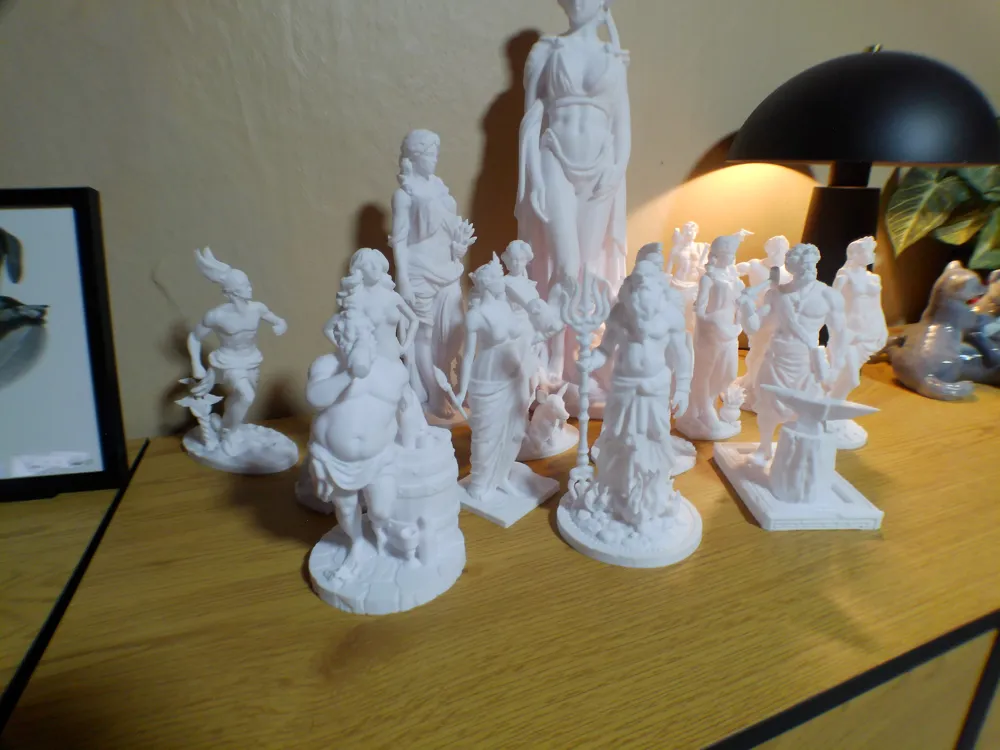 Greek Deities 4/5 - Greek Gods HQ Decor Statues by 6POiNT6 MakerWorld ...