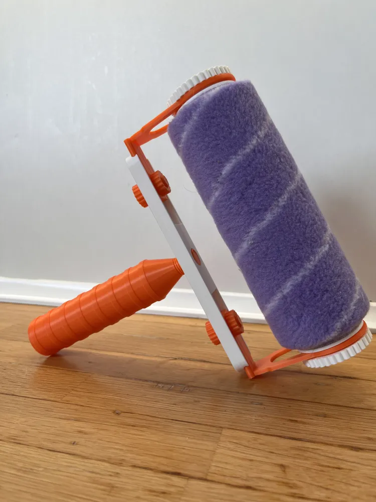 Rodillo de pintura autollenable con depósito integrado por anton.belov92 MakerWorld: Descarga ...