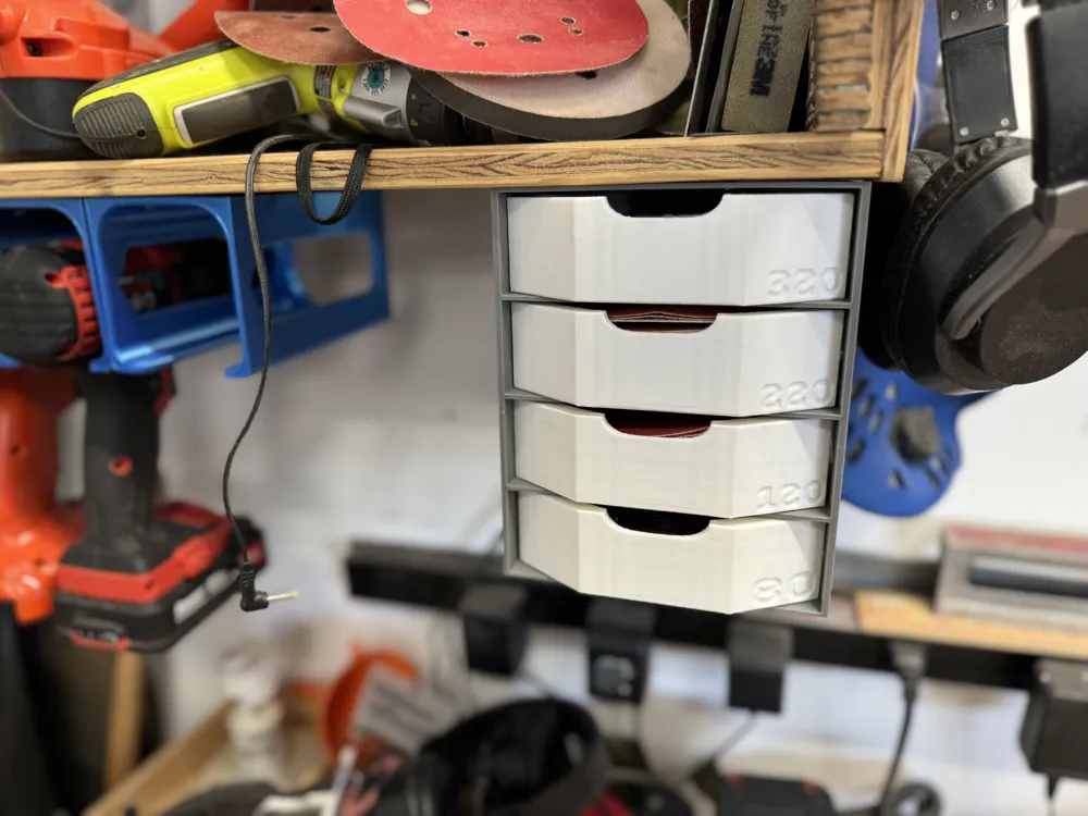 5 inch and 6 inch sandpaper holder by Steven 3d MakerWorld: Download ...