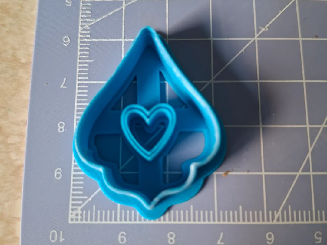 heart drop cutter stl - Free 3D Print Model - MakerWorld