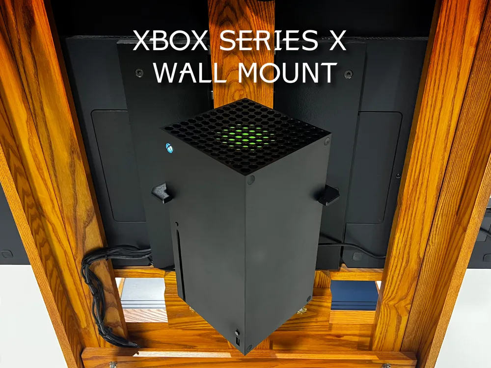 Xbox Series X Wall Mount by One Maker Show MakerWorld: Download Free 3D ...
