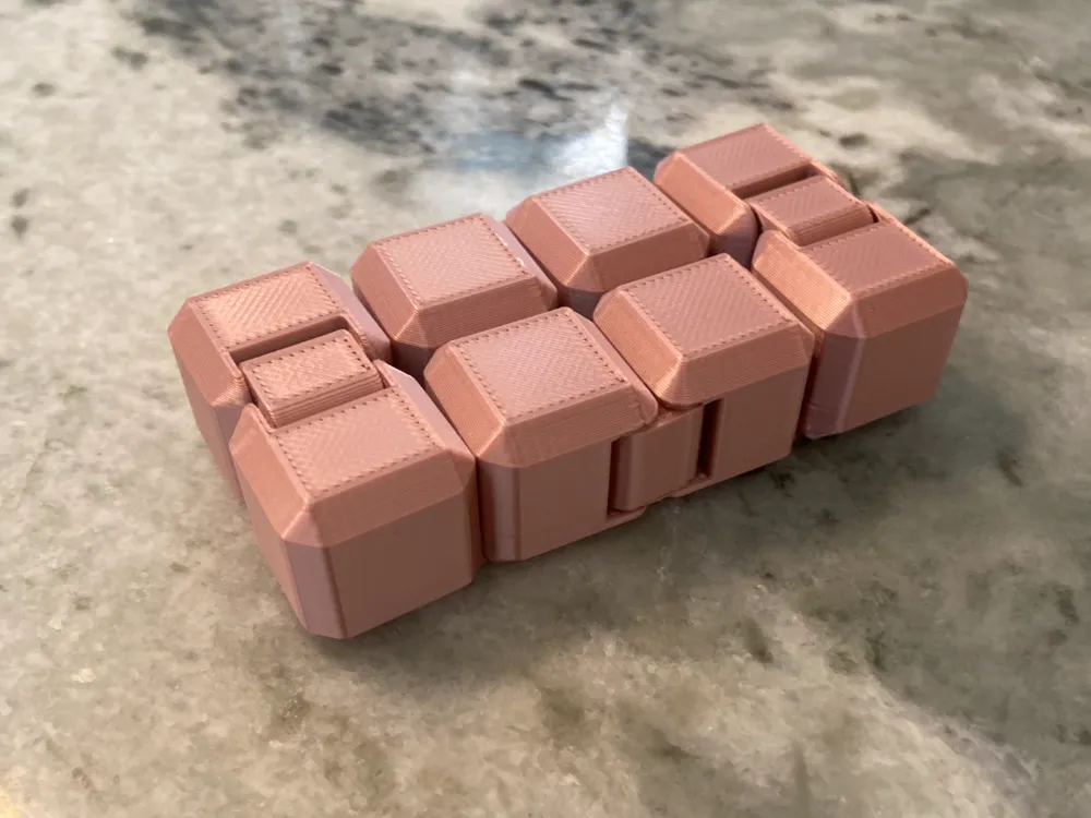 Infinity Cube V2_Reinforced Joints Remixed by Smart Designs MakerWorld ...