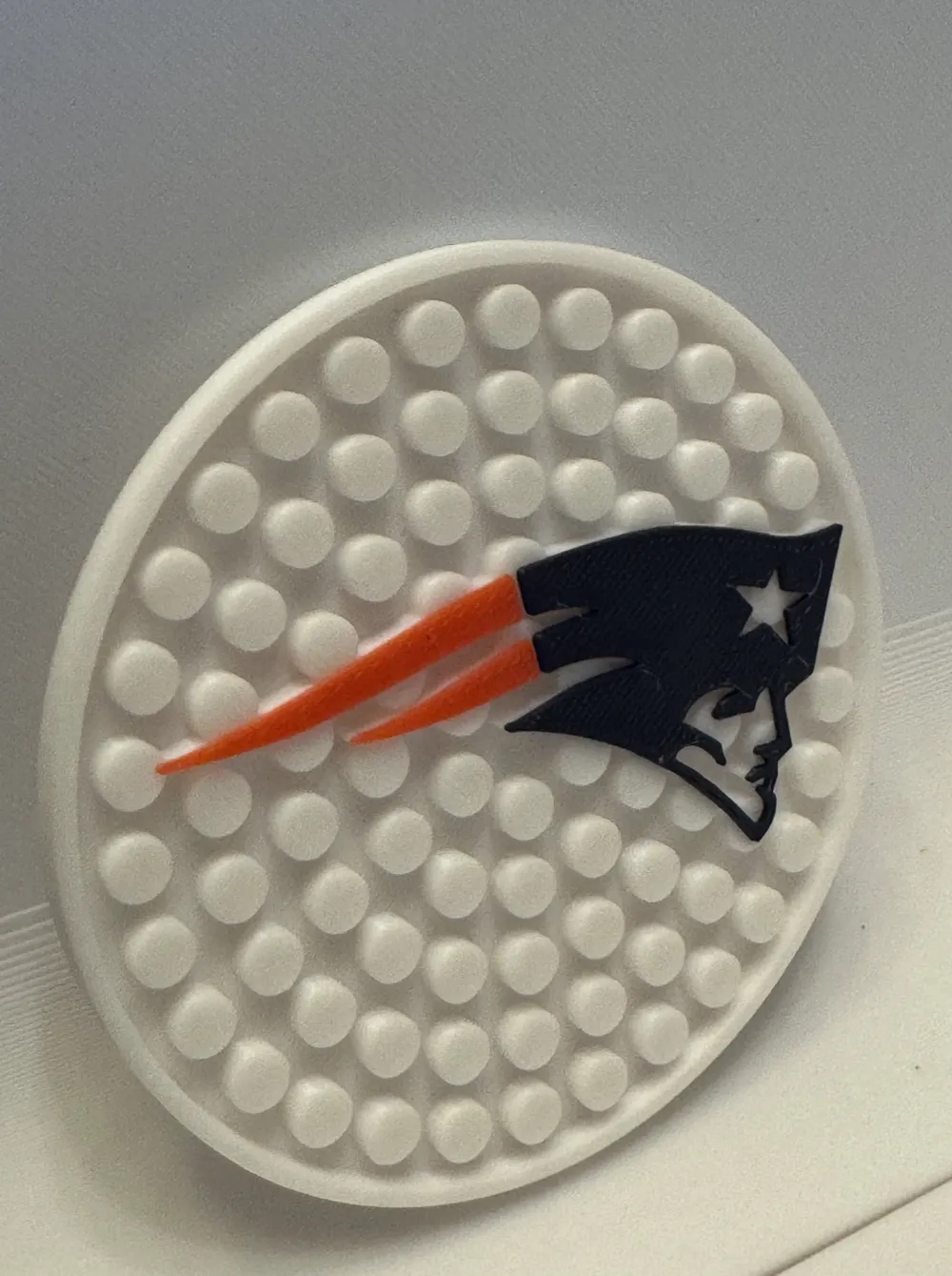 New England Patriots NFL Anti Drip Coaster - Free 3D Print Model ...