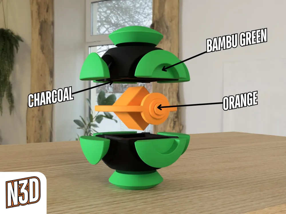 Dusk Ball - Free 3D Print Model - MakerWorld