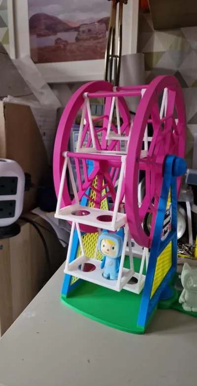 Tonies Ferris Wheel Character Storage - Free 3D Print Model - MakerWorld