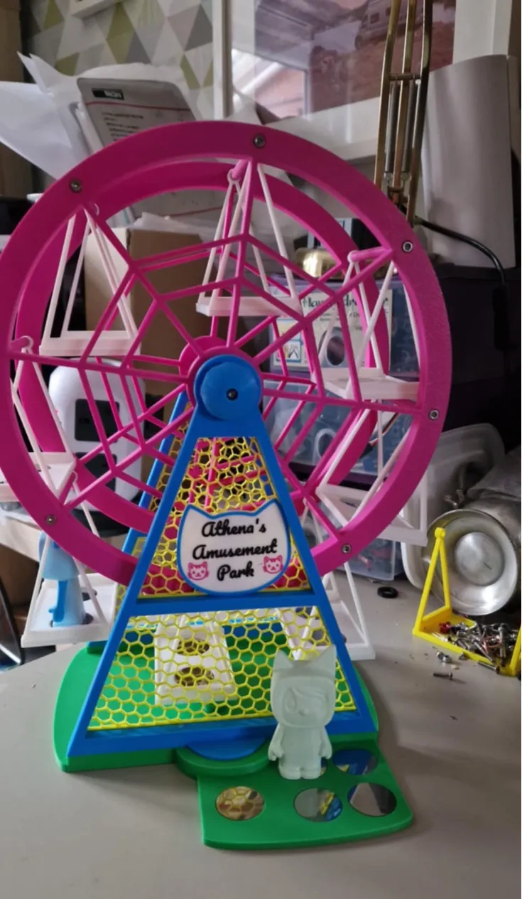 Tonies Ferris Wheel Character Storage - Free 3D Print Model - MakerWorld
