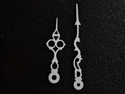 3d printed clock hands - MakerWorld
