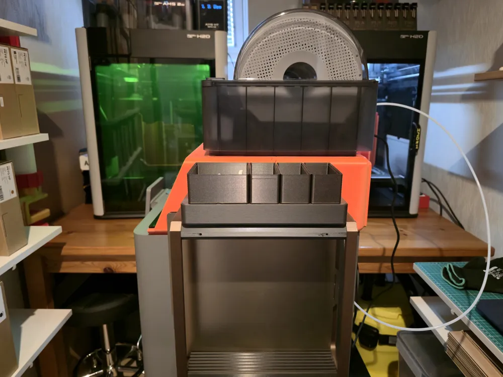 AMS Riser V3 for P2S - Free 3D Print Model - MakerWorld