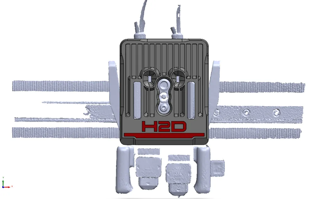H2D Tool head Cover - OEM Fit! by VerusIndustries MakerWorld: Download ...