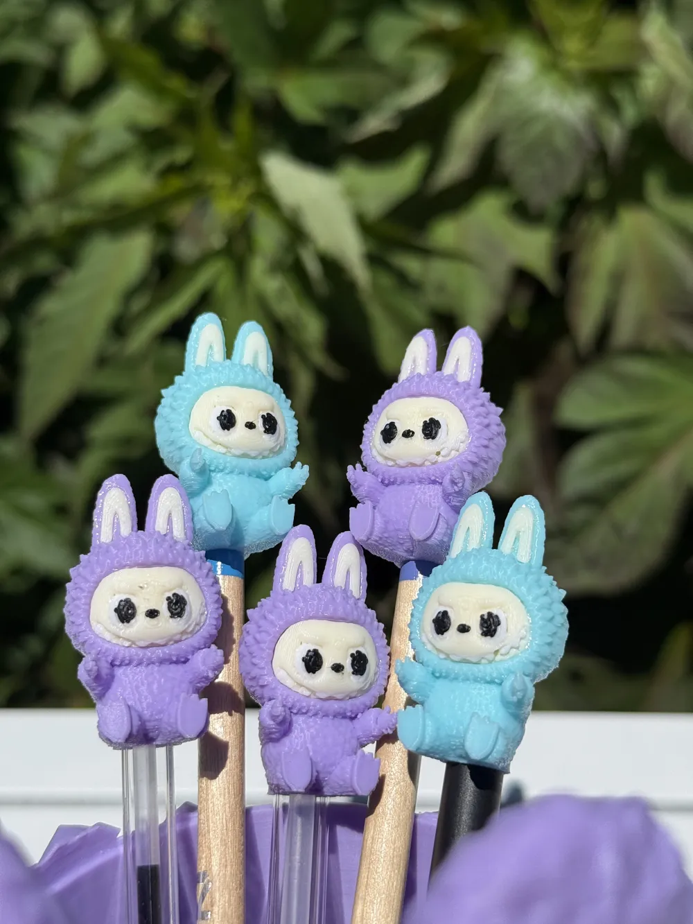 Labupu Pen, Pencil & Crayons decoration (labbubu) - Free 3D Print Model ...