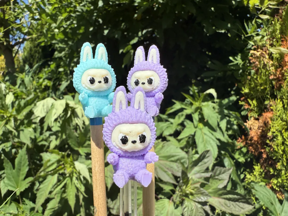Labupu Pen, Pencil & Crayons decoration (labbubu) - Free 3D Print Model ...