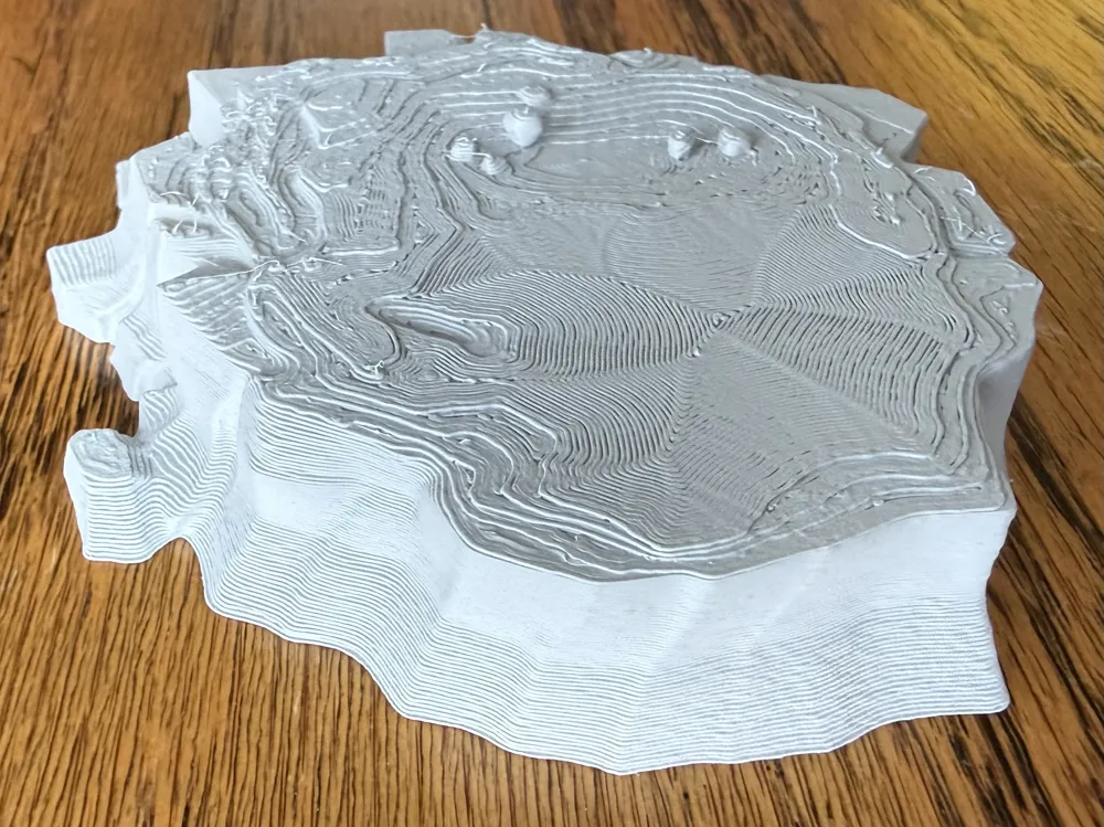 Mountain Top Base Stage Platform - Free 3D Print Model - MakerWorld