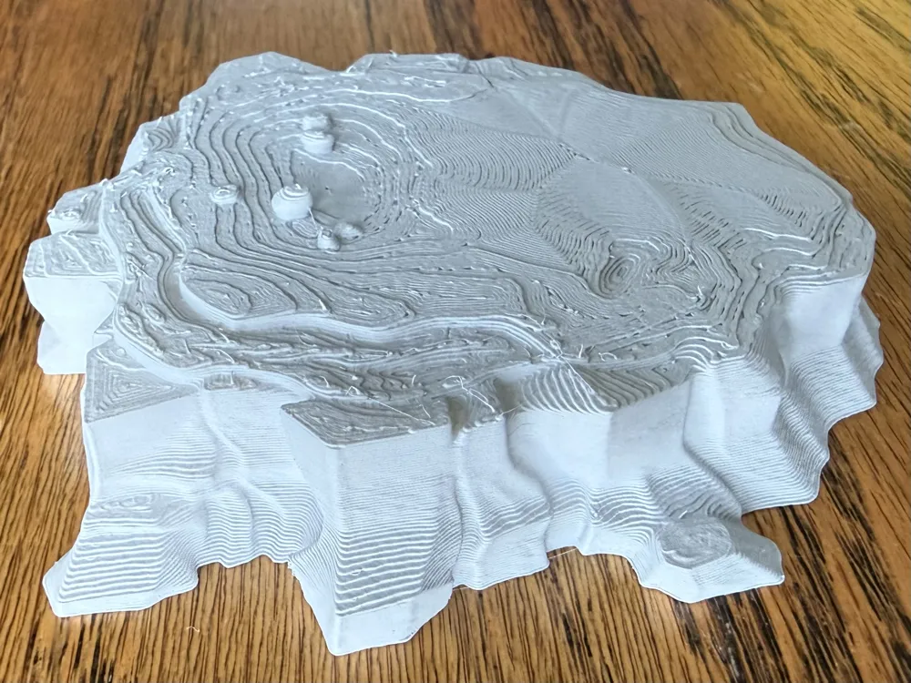Mountain Top Base Stage Platform - Free 3D Print Model - MakerWorld