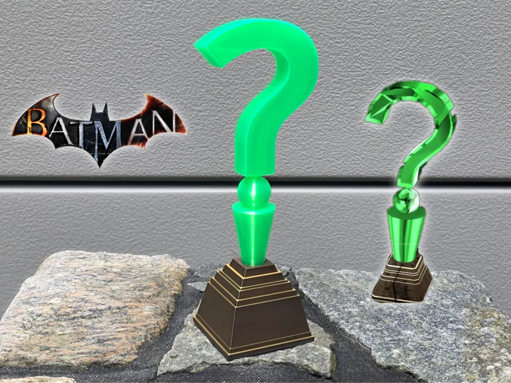 Batman Arkham Riddler Trophy by Amon_etMors MakerWorld: Download Free ...