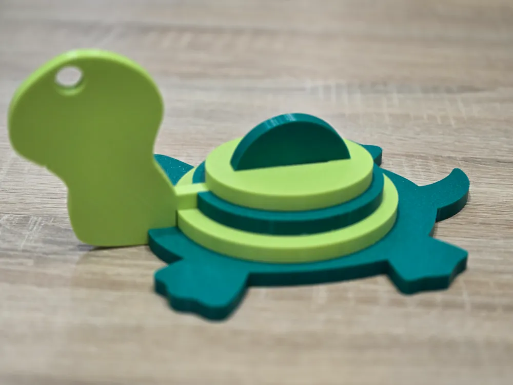 Educational montessori turtle puzzle by 3Dcrabi - MakerWorld