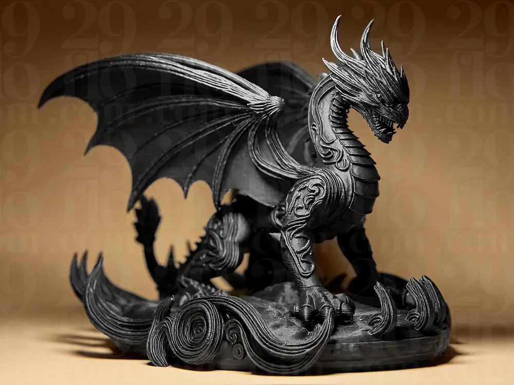 Dragon Statue - Free 3D Print Model - MakerWorld