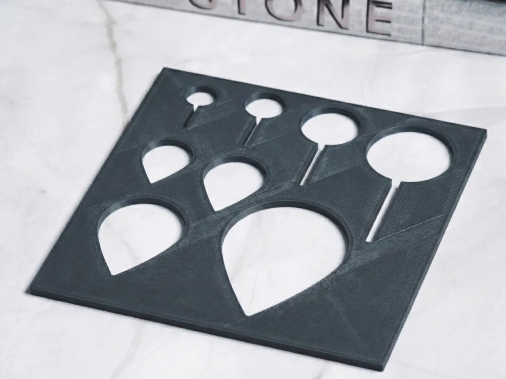 Map pin stencil - Free 3D Print Model - MakerWorld