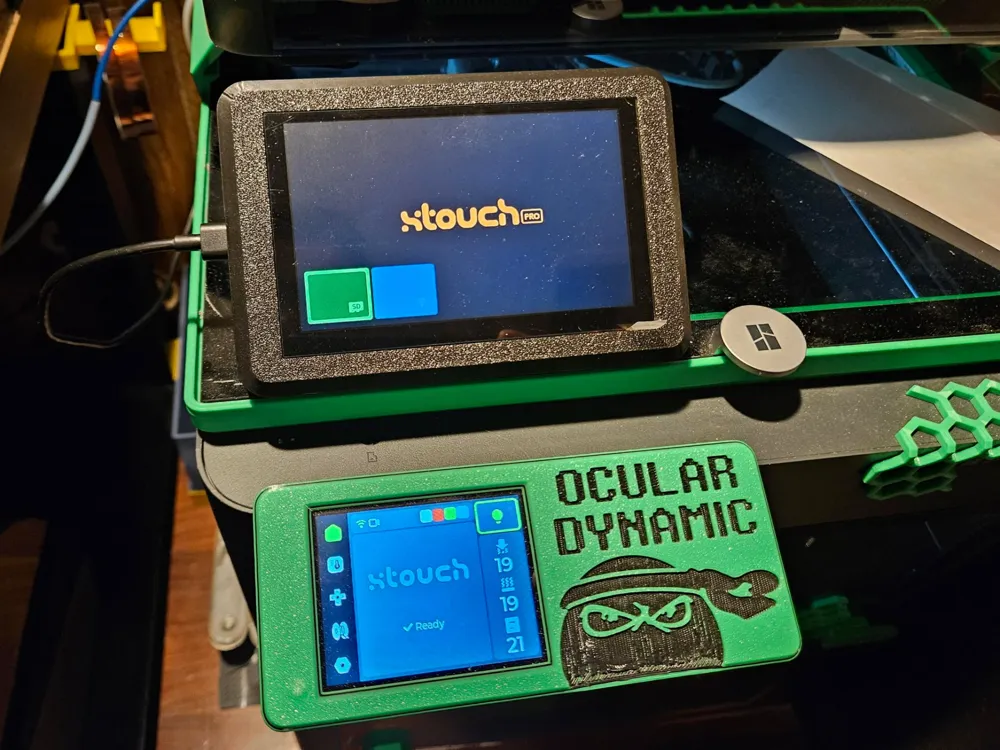 xTouch Pro 5 inch Flip Enclosure Remixed by Ocular Dynamic MakerWorld ...