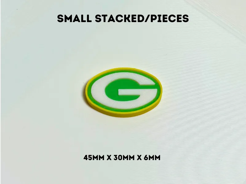 Green Bay Packer Logo and Magnet by Tyler44 - MakerWorld