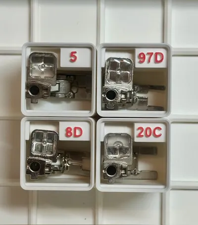 Bernina Sewing Foot 1C Gridfinity by 3Dkreation - MakerWorld