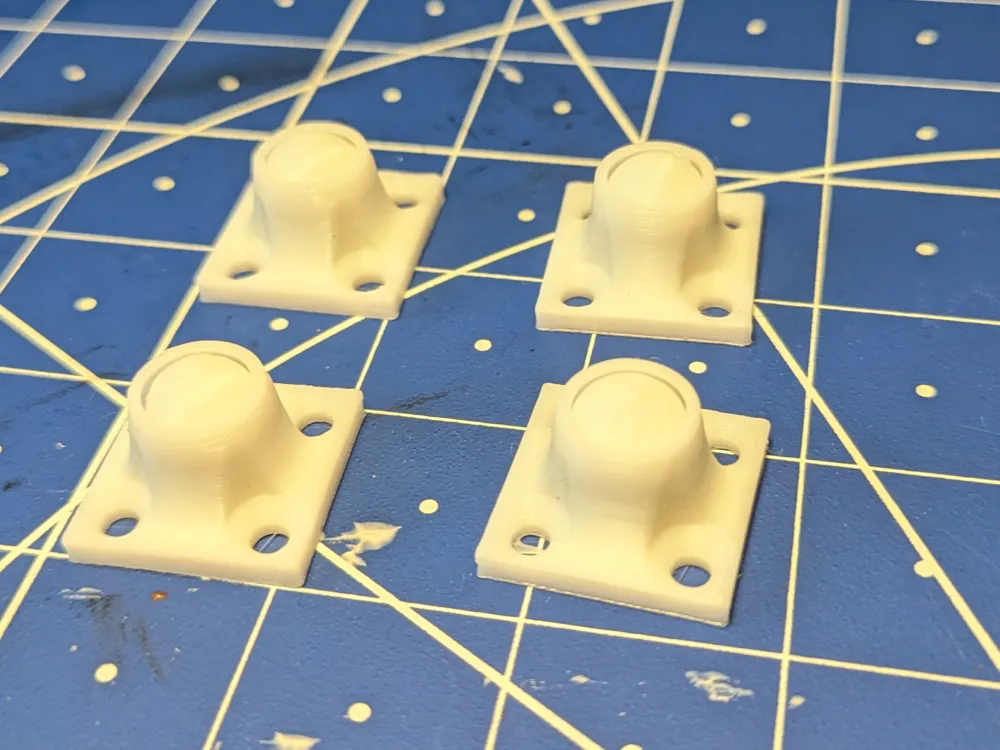 Omnidirectional Mini Ball Caster Wheel - PiP by Claymuh - MakerWorld