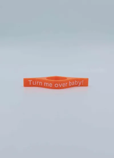 Turn Me Over Book Page Holder Smut by #ShesCraftDee MakerWorld ...