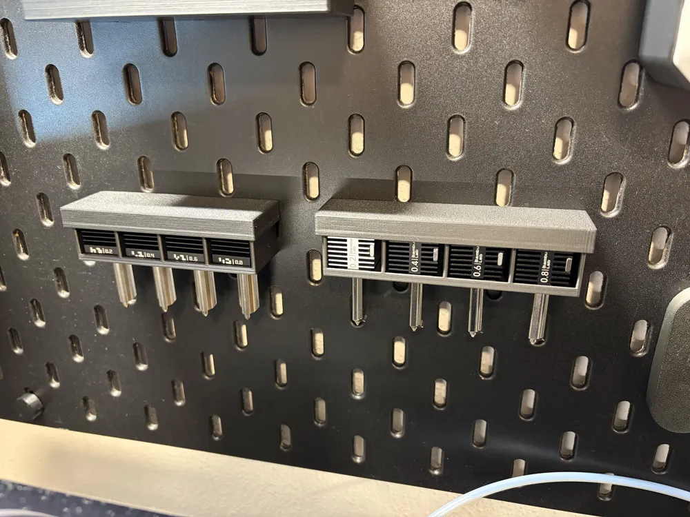 Ikea Skadis Hotend-hållare P2S,H2S,H2D,H2C,A1,Mini - Gratis 3D ...