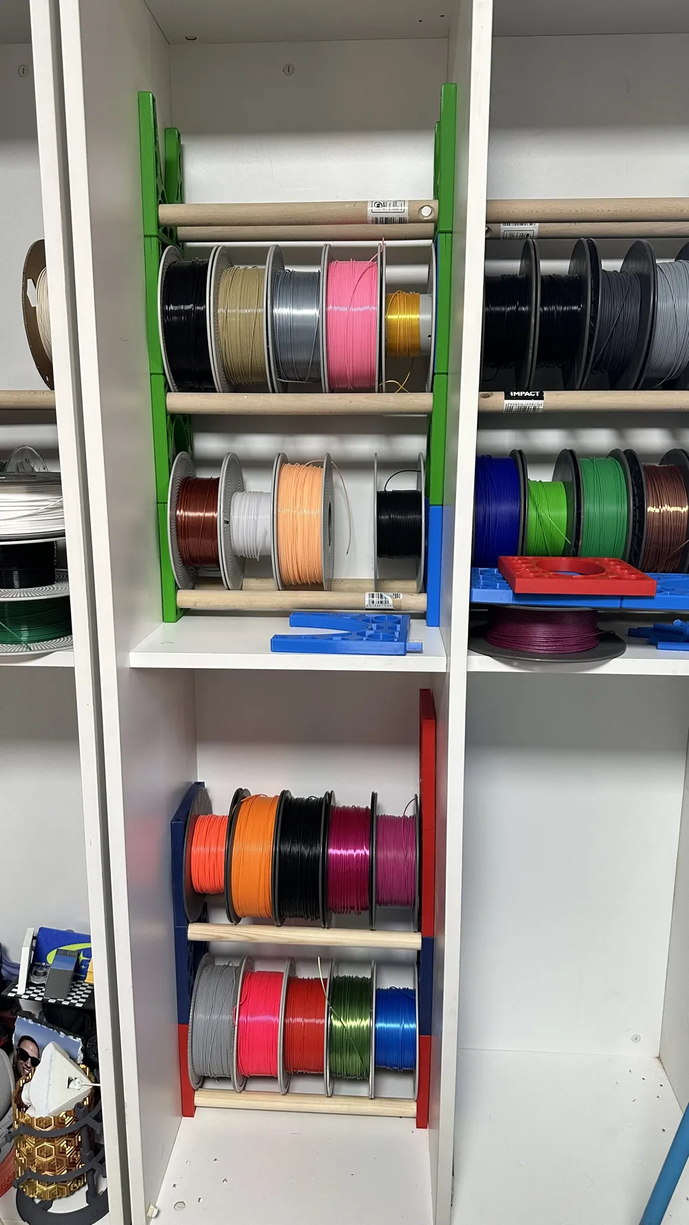 Modular Filament shelf/Rack by nb3d.impressao MakerWorld: Download Free ...