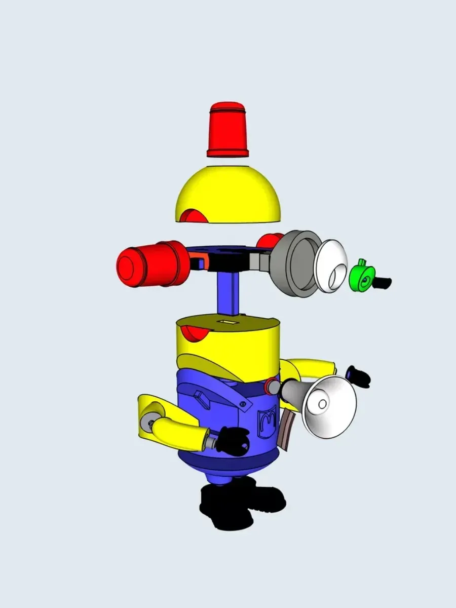 Minion Carl Remixed By Neggan Makerworld