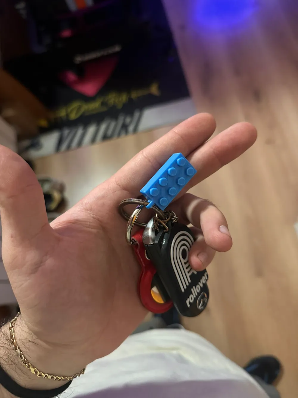 LEGO Brick Keychain by DievPG 3D - MakerWorld