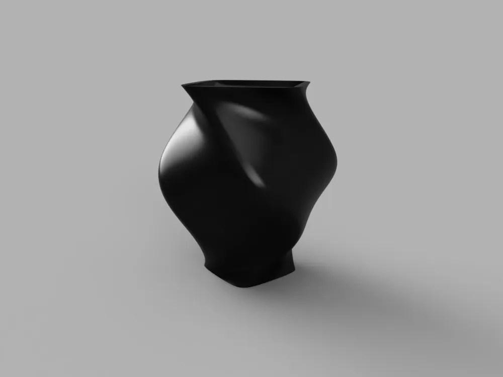 Smooth Square Vase by Pepper - MakerWorld