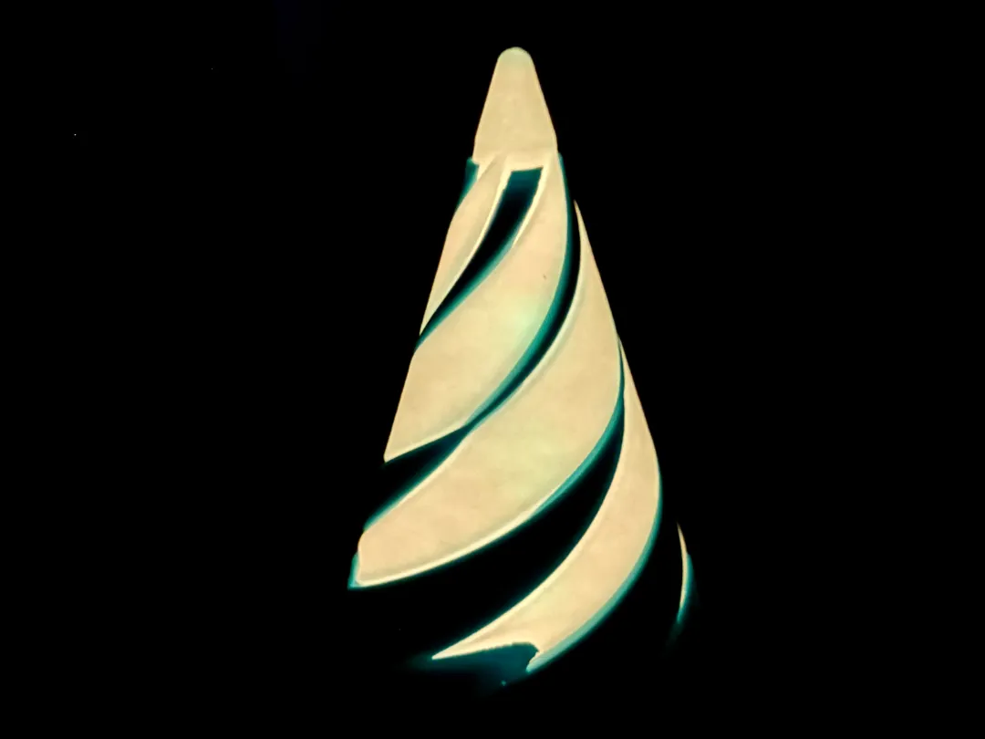 Cône traversant Penta-Core - Modèle d'Impression 3D Gratuit - MakerWorld