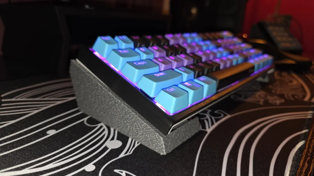 Mechanical Keyboard Riser - Free 3D Print Model - MakerWorld