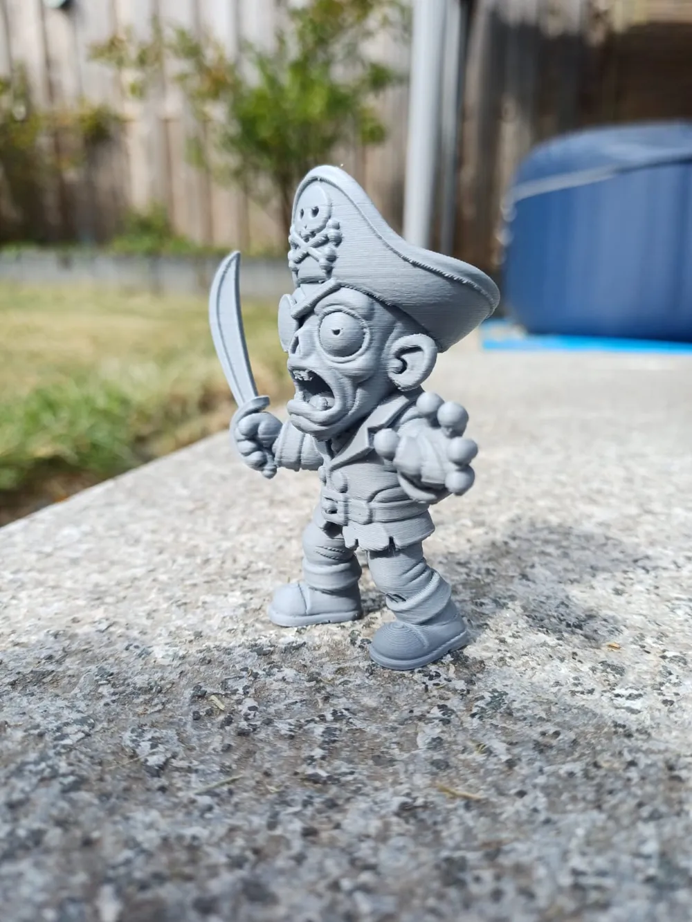 Captain Arrr-cadaver, the Zombie Pirate by 3DGEPRINTNL MakerWorld ...