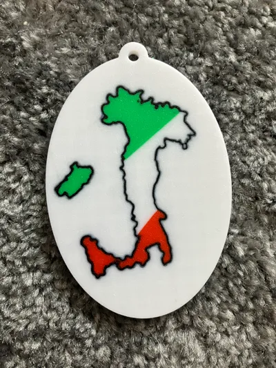 Italy keychain multicolor for AMS by szili83 - MakerWorld