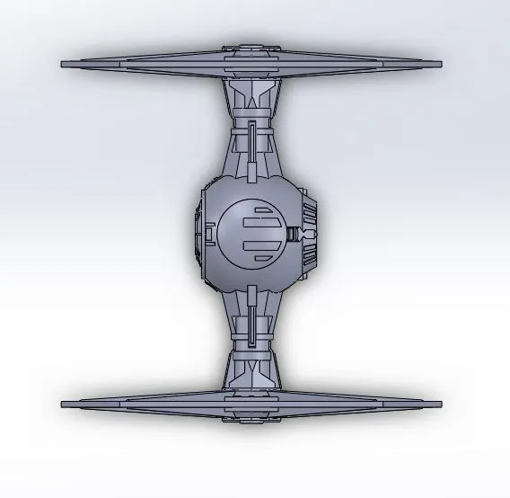 TIE-Fighter - Star Wars - Imperial TIE Fighter by Bene MakerWorld ...