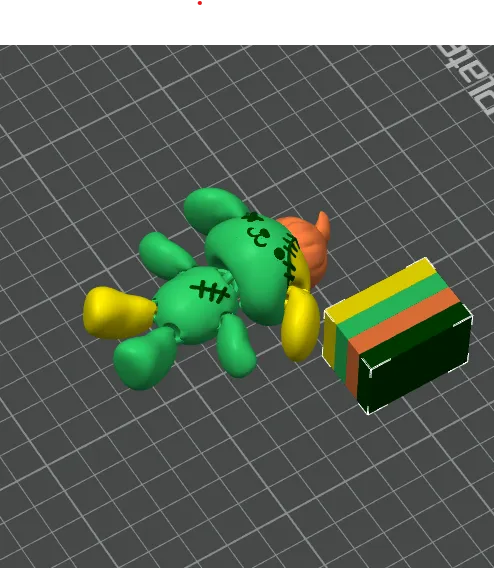 Zombie PompomPurin Sanrio Halloween Flexi Fidget by 3DNickNacs - MakerWorld