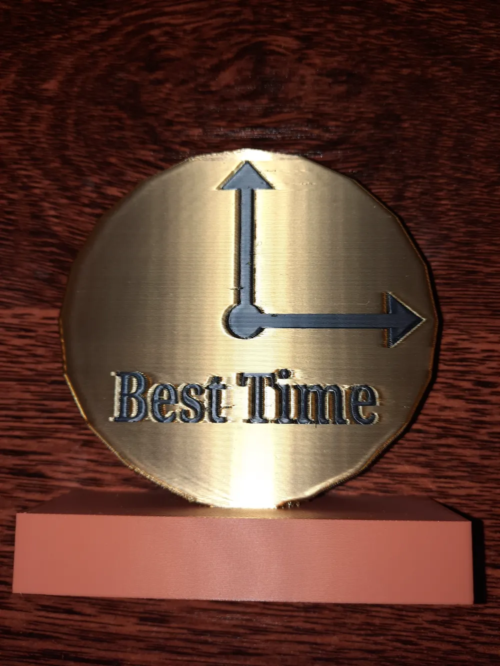 Best Time Trophy by mike07409 - MakerWorld