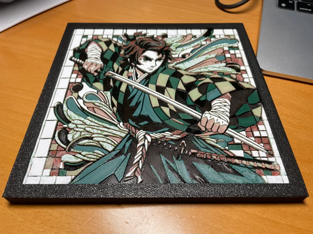 Kamado Tanjiro (Demon Slayer) (8 colors) by Losco - MakerWorld