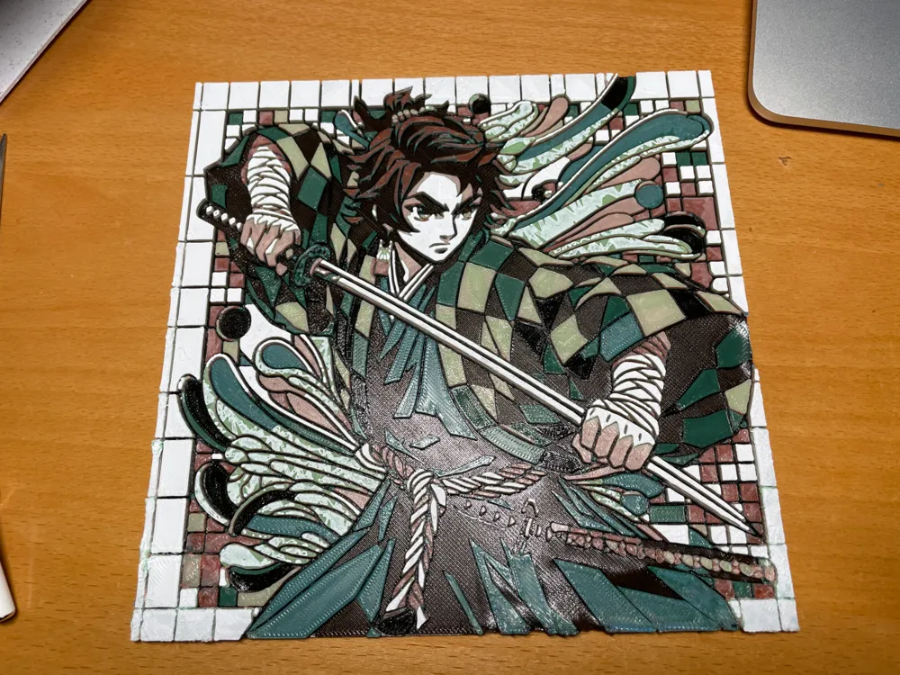 Kamado Tanjiro (Demon Slayer) (8 colors) by Losco - MakerWorld