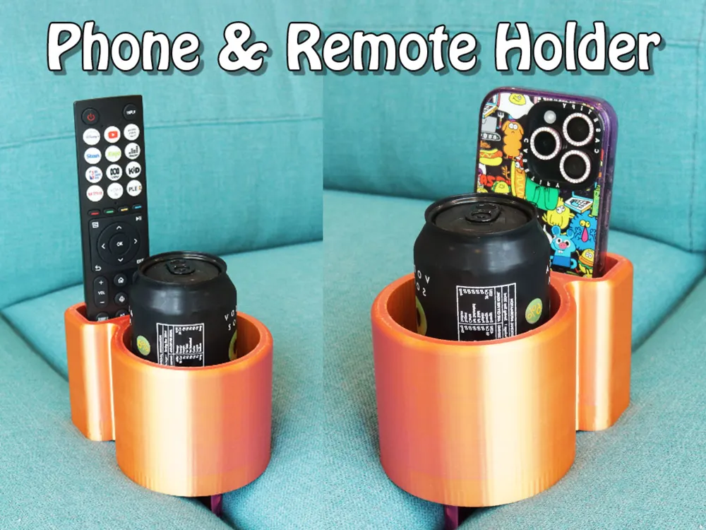 Cup Holders for Sofa Cushions - Free 3D Print Model - MakerWorld